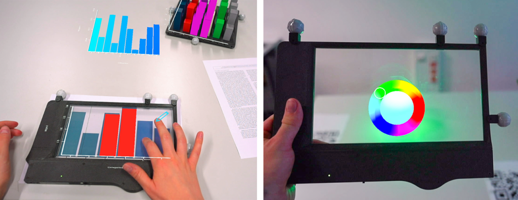 CleAR Sight: Exploring the Potential of Interacting with Transparent ...